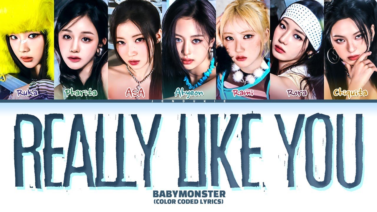 แปลเพลง really like you - BABYMONSTER - แปลเพลงเพราะโดนใจ